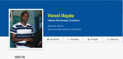 Personal Website Template Using Laravel Free Source Code Source